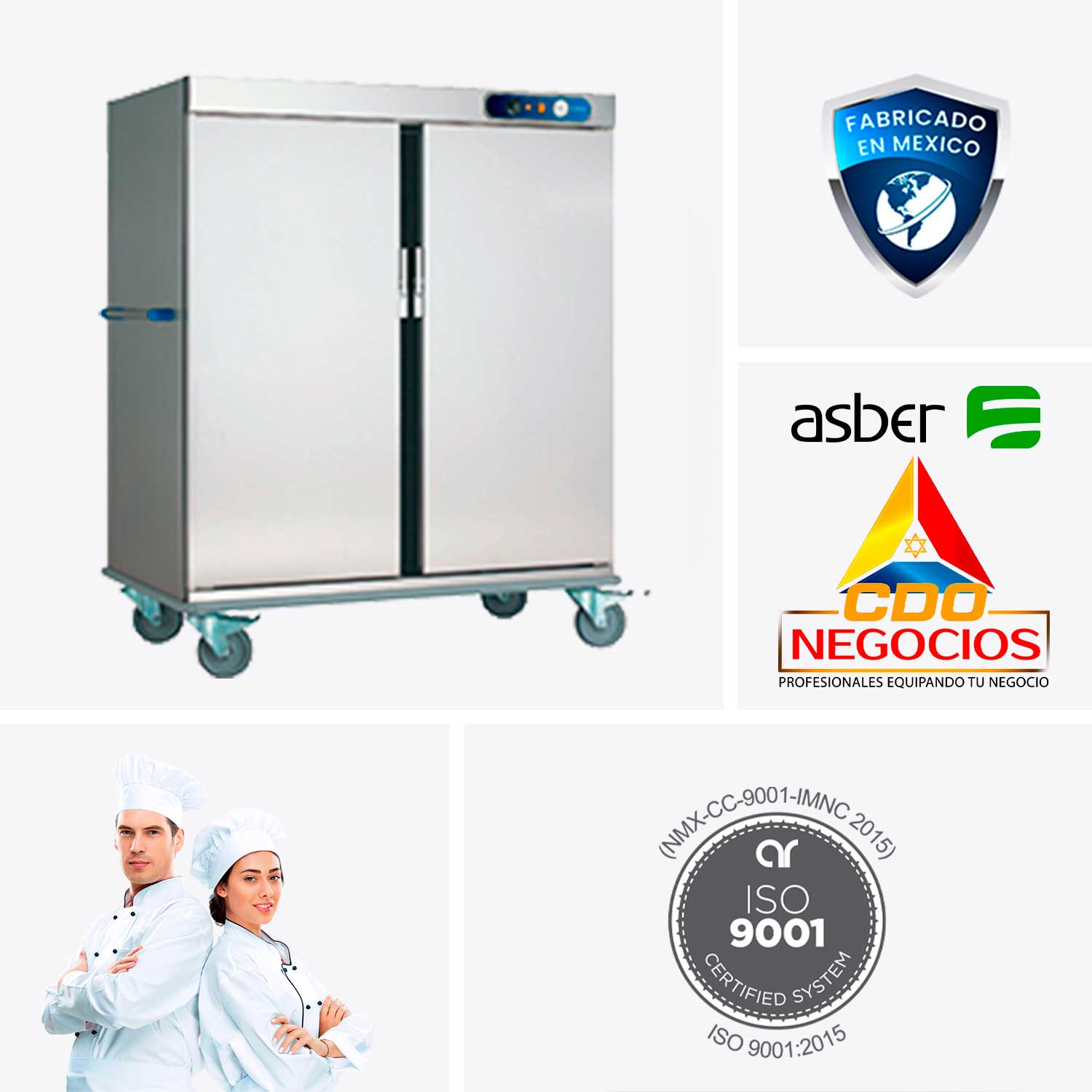 Carros Calientes Banqueteros - CCB-40 | DISTRIBUCION - MANTENIMIENTO DE ...