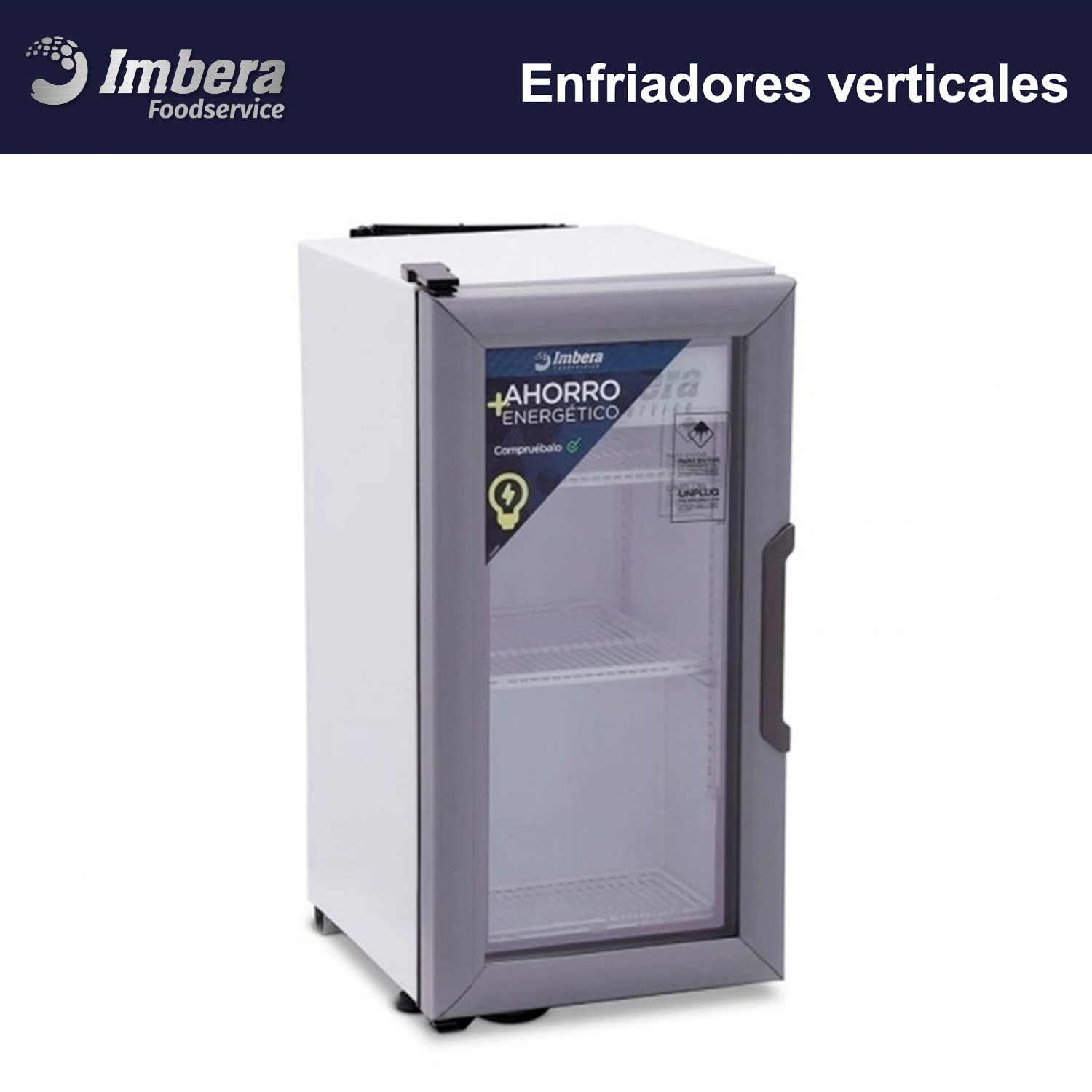 Enfriador vertical sobre mostrador VR1.5 | Imbera Foodservice
