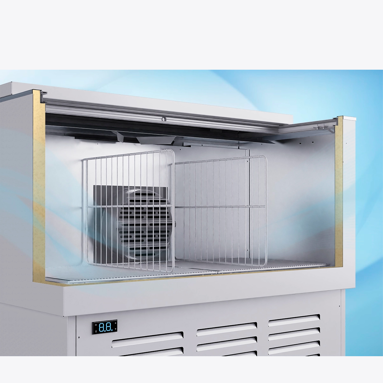 Refrigerador horizontal EHB330 - Metalfrio | CDO Negocios